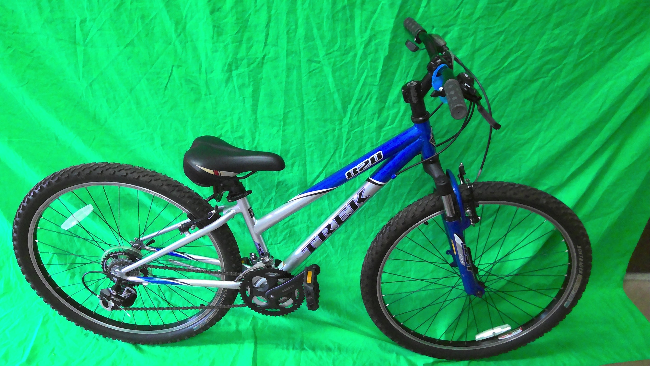 Trek 820, X Small, Royal Blue.Silver . MTB Hardtail | HopeCycle